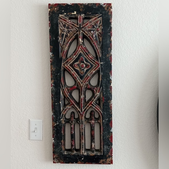 Accents | Decorative Carved Openwork Gothic Panel | Poshmark